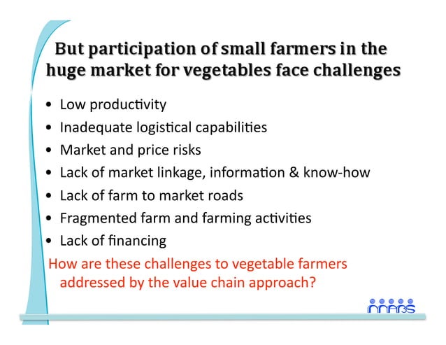 NRT 2011: Vegetable Value Chain - NorMinVeggies in Mindanao | PDF