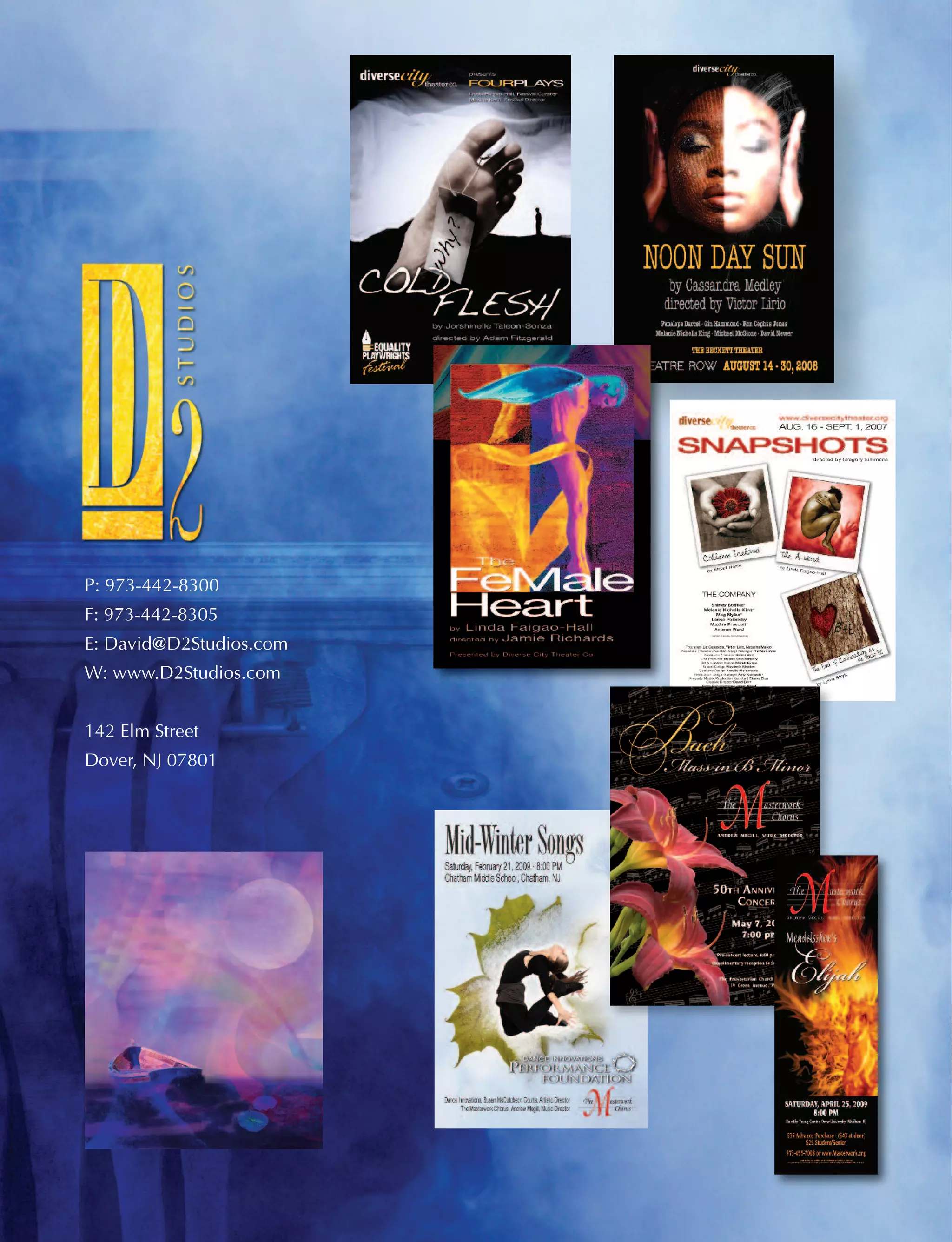 D2 Studios Brochure 2009 | PDF | Graphics Software | Computer Software ...
