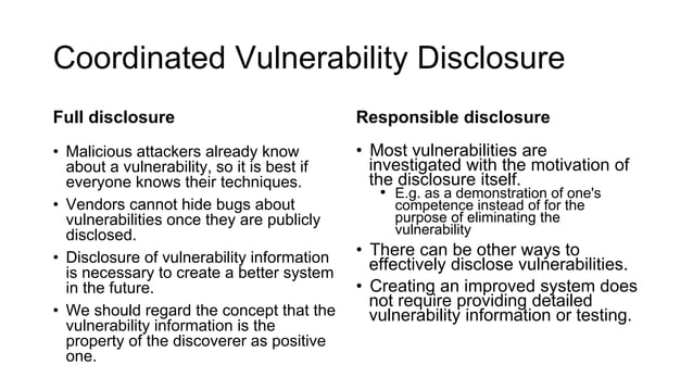 [cb22] "The Present and Future of Coordinated Vulnerability Disclosure ...