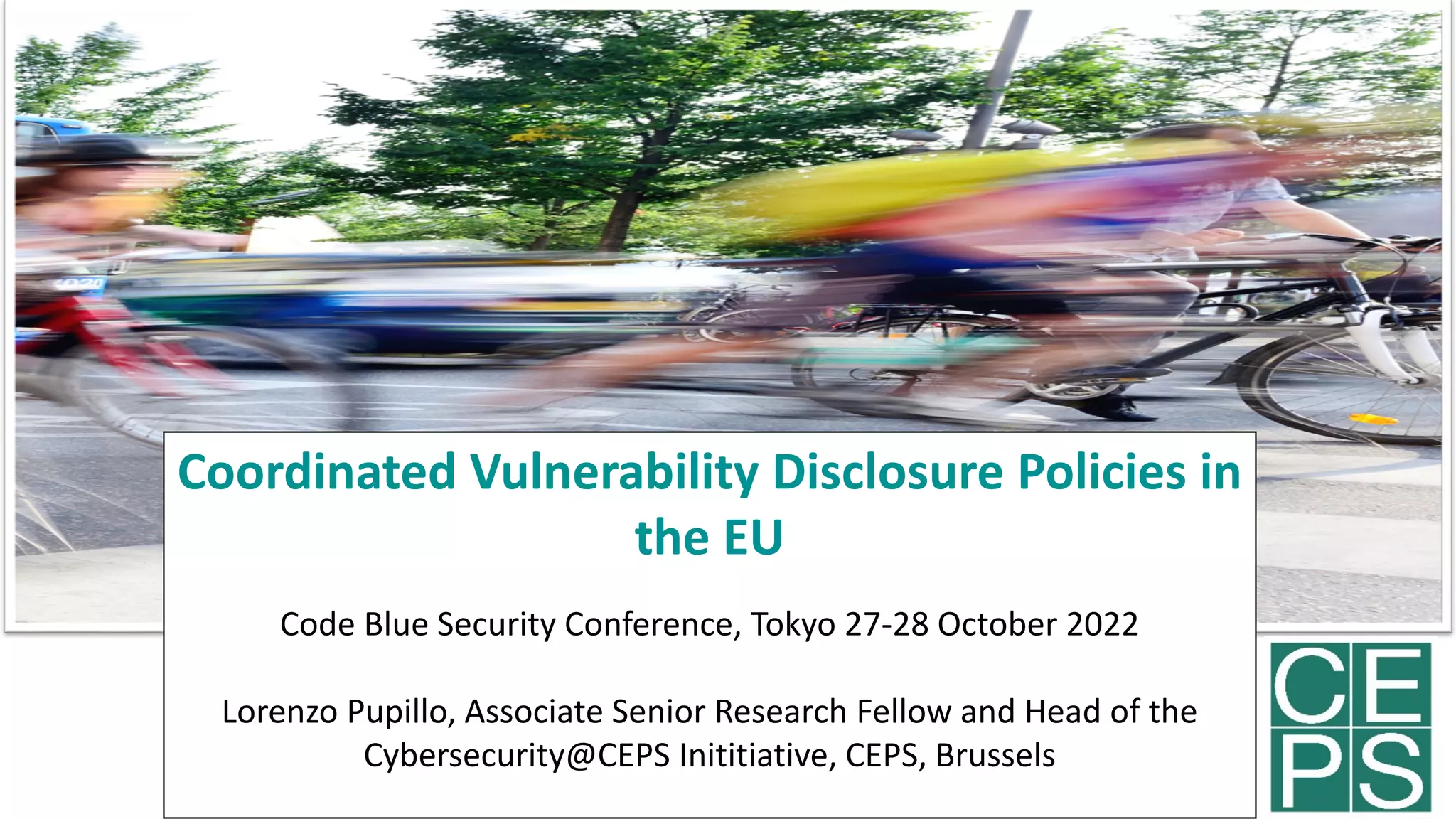 [cb22] "The Present and Future of Coordinated Vulnerability Disclosure ...