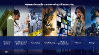[D2T2S04] SageMaker를 활용한 Generative AI Foundation Model Training and Tuning | PPT