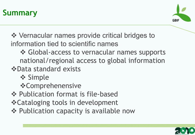 D3 02 Vernacular Names | PPT