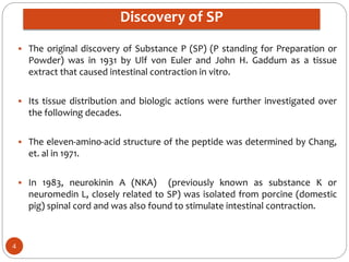 d3. Substance P (SP).pdf | Brain and Nervous System Disorders ...