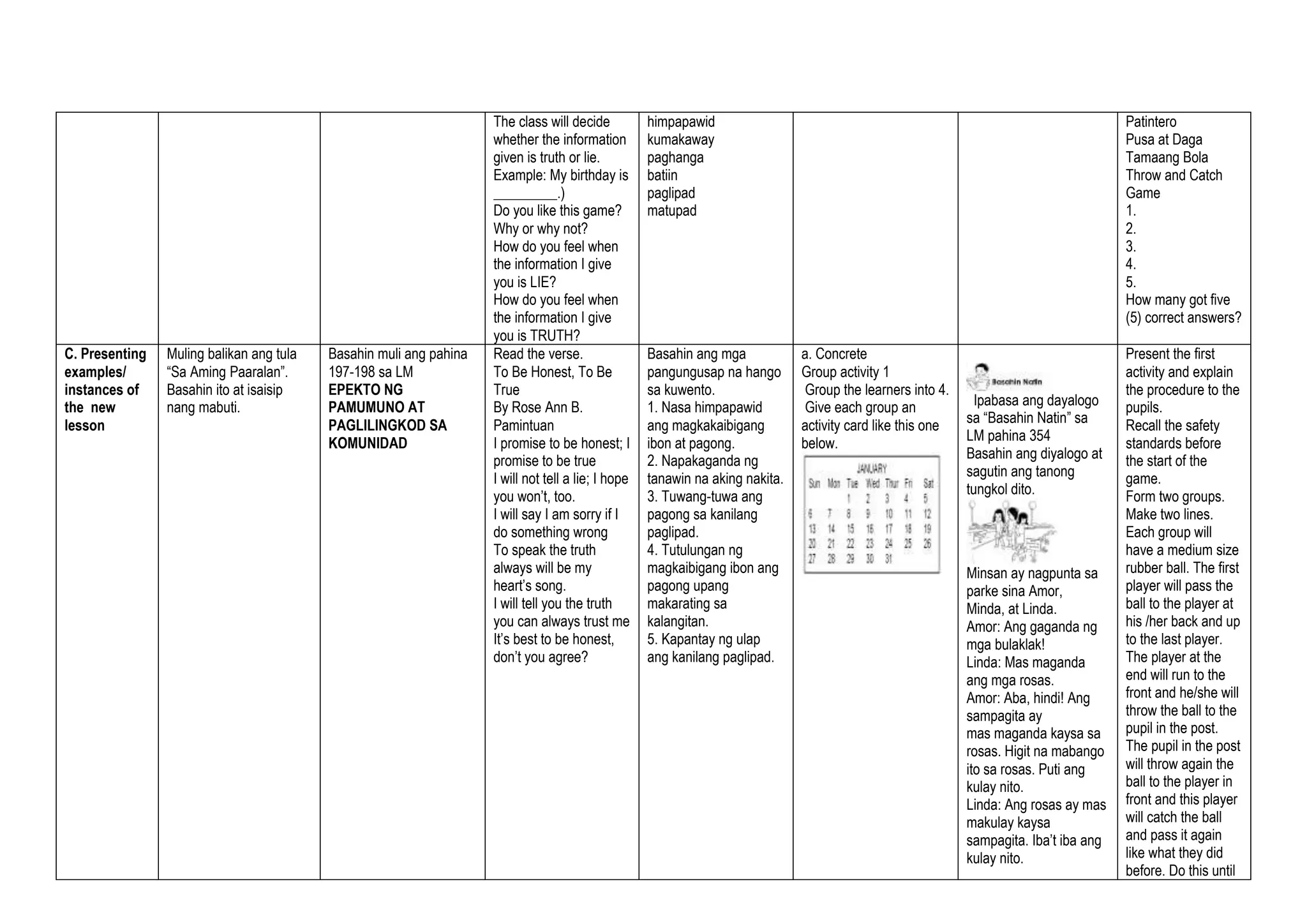 daily lesson plan in grade 2. DLL for Grade 2 | DOCX