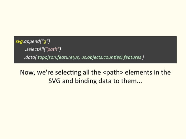 D3 Mapping Visualization Ppt