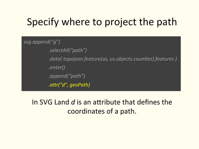 D3 Mapping Visualization | PPT