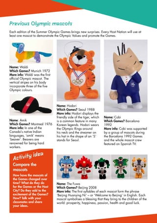 Olympic mascots_complete | PDF