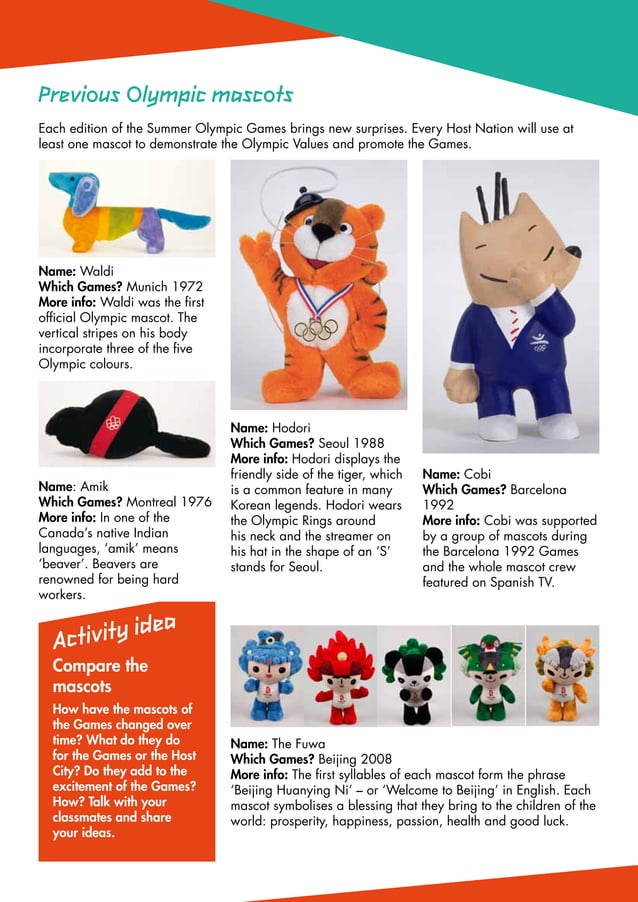 Olympic mascots_complete | PDF