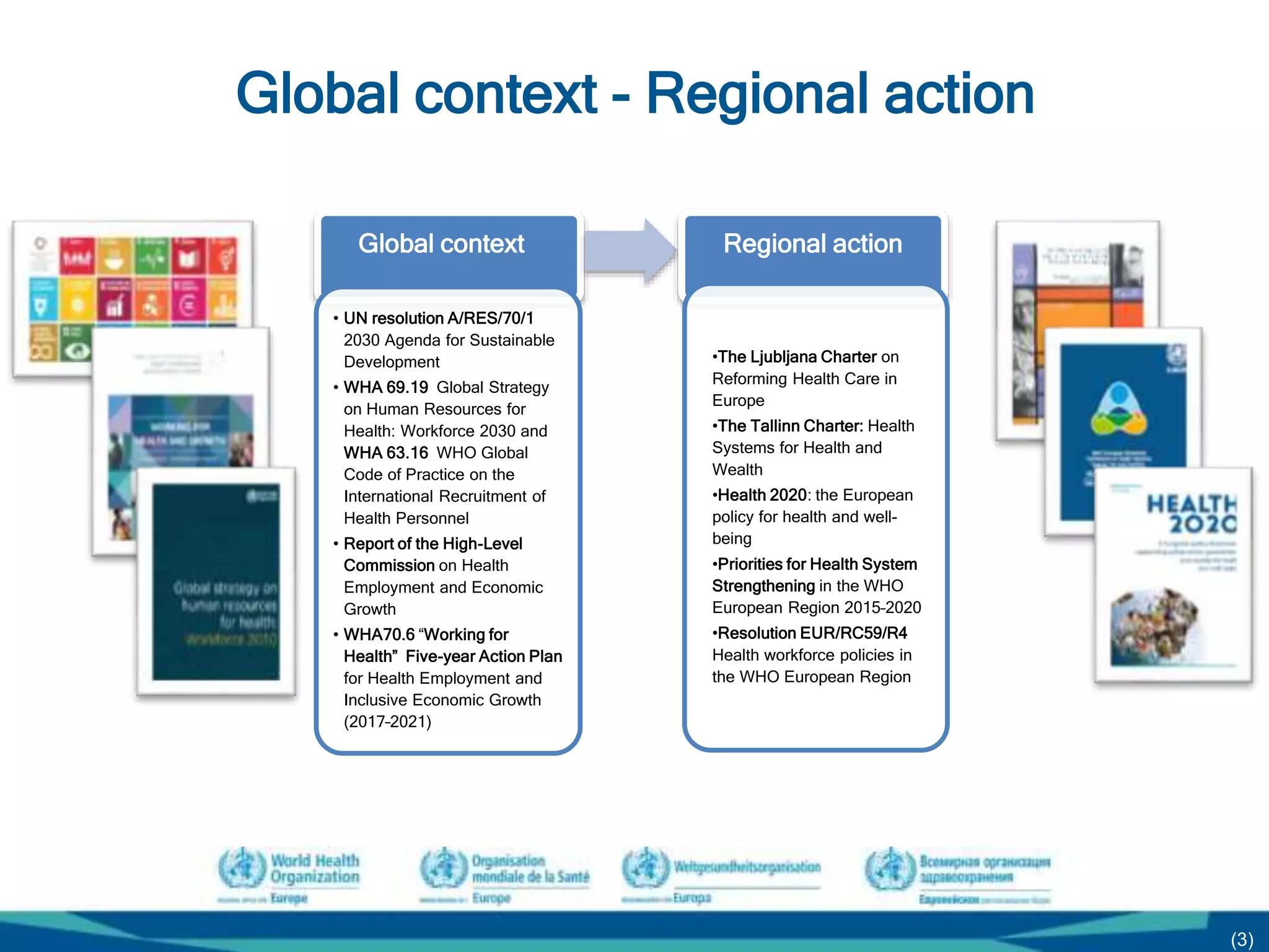 Making it real: framework for action for a sustainable health workforce ...