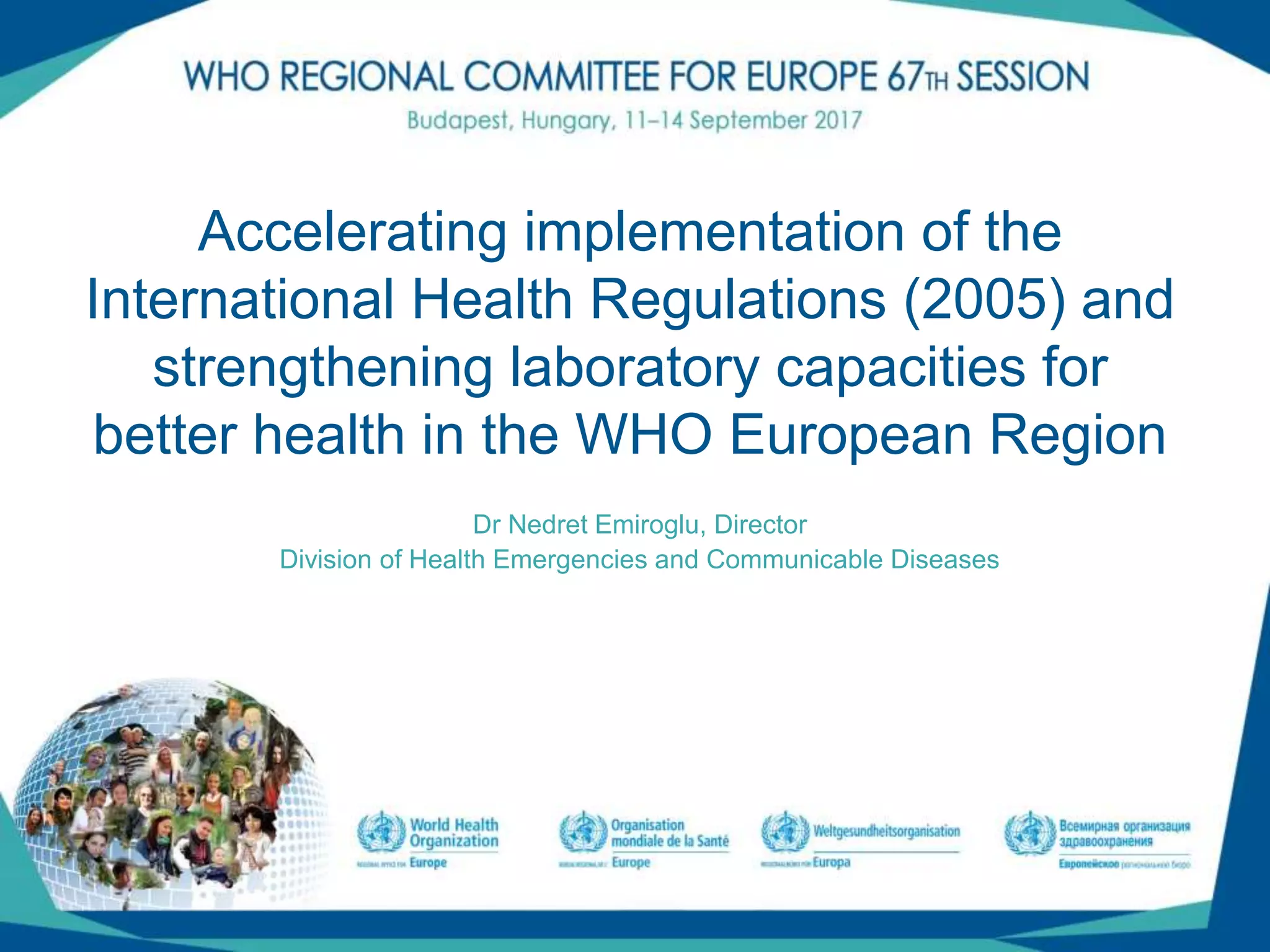Accelerating implementation of the International Health Regulations ...