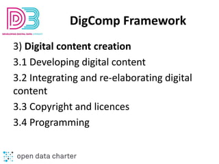 D3 Project: European Digital Competence Frameworks | PPT