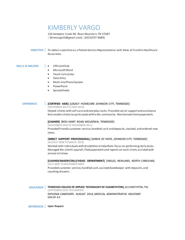 my new resume | DOCX