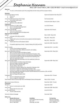 RESUME | DOCX | Daycare and Pre-School | Parenting