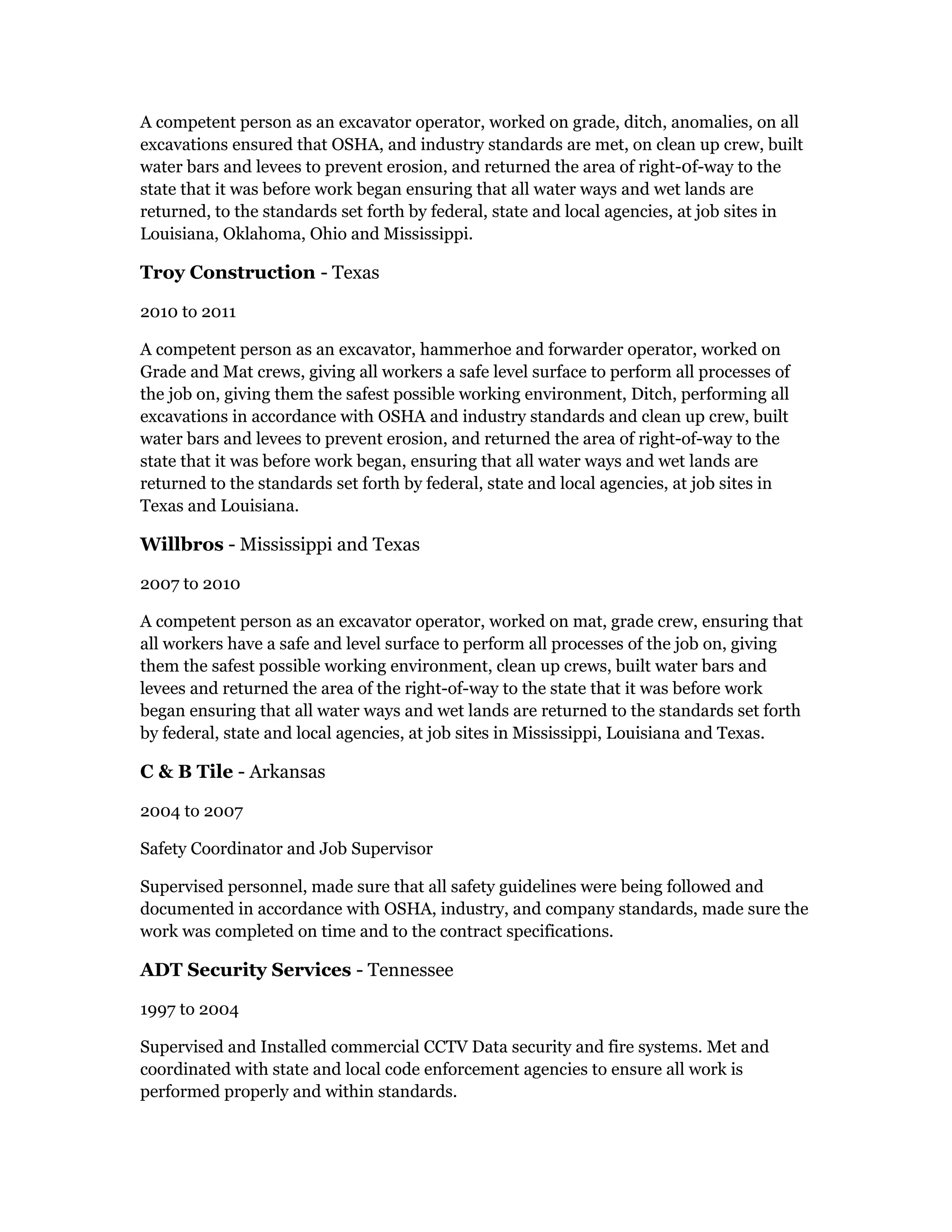 Romney Resume | RTF