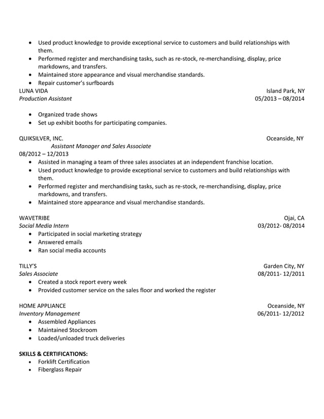 JLResumeUpdated | DOC