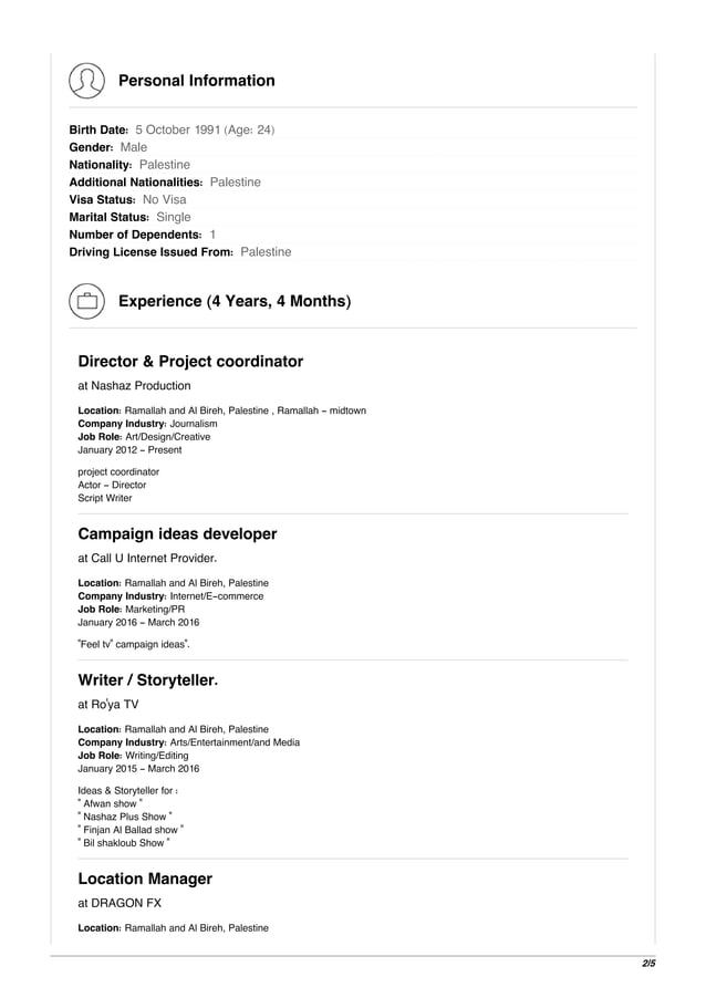 Final updated CV | PDF