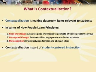 ASEE 2016 contextualization | PPTX