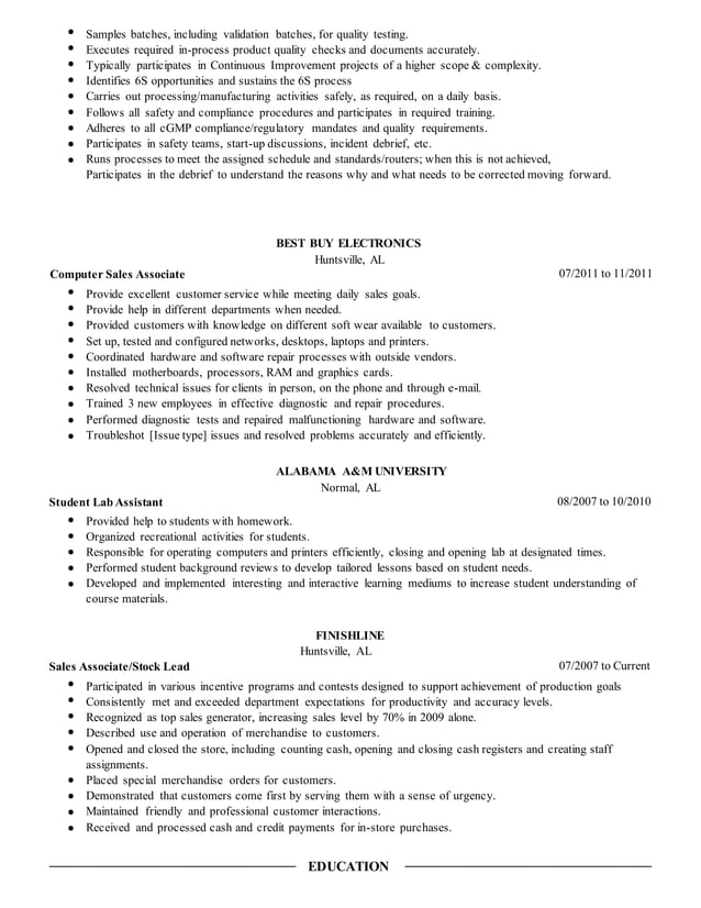 Braxton Resume | DOCX | Computing | Technology & Computing