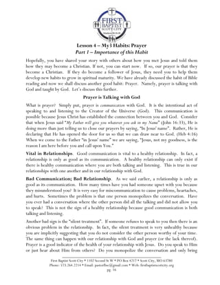 My3 Discipleship Training Guide | PDF