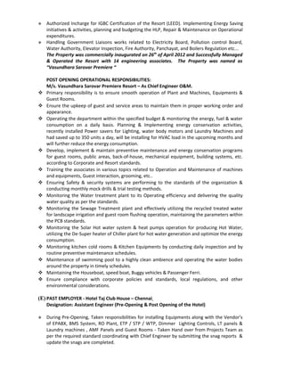 CV of Ashok Kumar.K | DOC