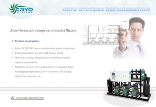 Bitzer compressor rack | PPT