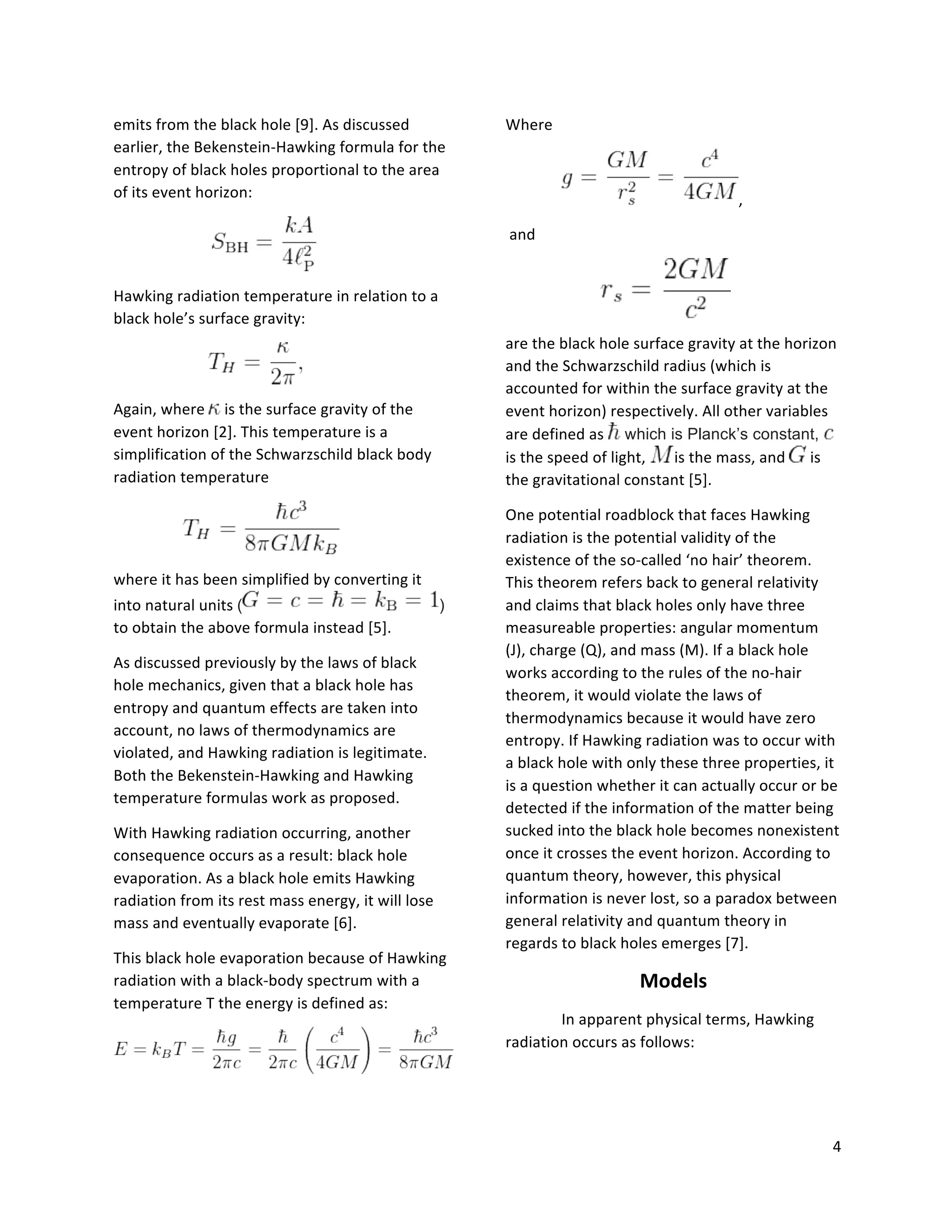 Hawking Radiation and Black Hole Thermodynamics | PDF | Physics | Science