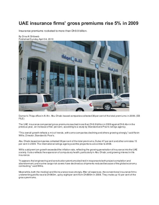 UAE insurance firms