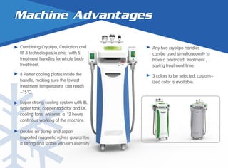 Brochure of Cryolipolysis slimming machine NBW-C325 | PDF