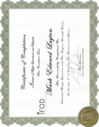 ETOPS Certificate | PDF