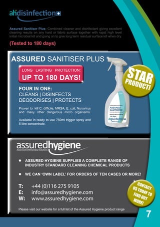 Assured-Hygiene-Brochure-LO-RES | PDF | Infectious Diseases | Diseases ...