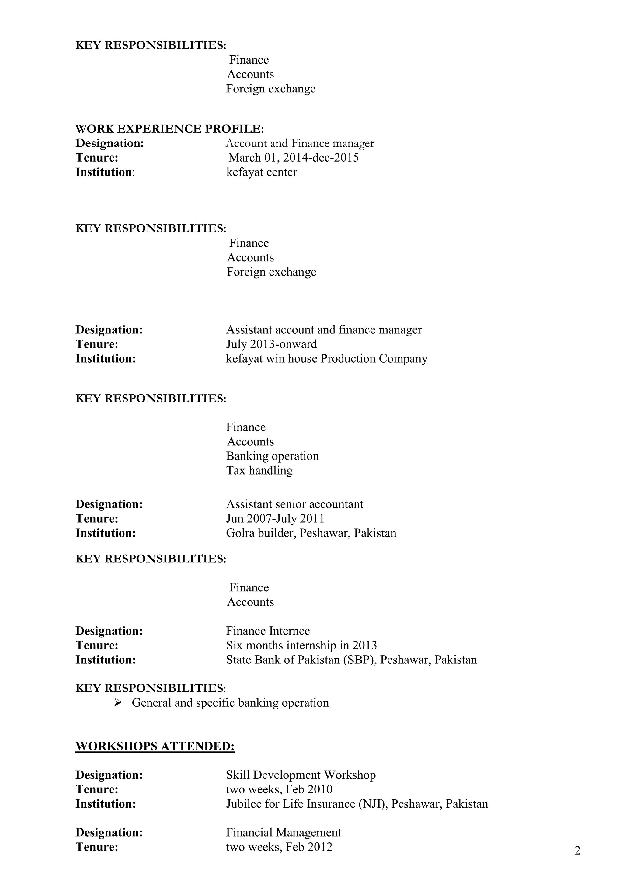 RESUME 2016_convertedfromdoc | PDF