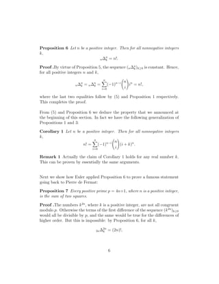 Factorials as sums | PDF