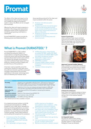 Promat DURASTEEL_Power_8_15 | PDF