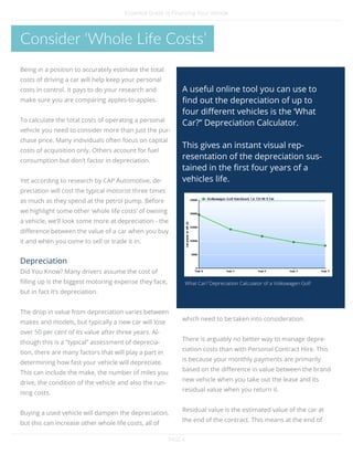 Essential Guide To Financing Your Vehicle | PDF