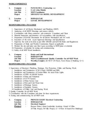Aftab CV 2015 | PDF