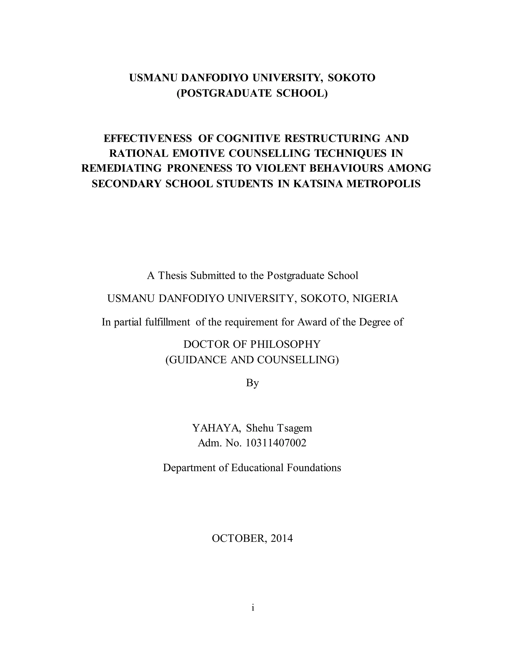 PhD Preliminary Pages | DOCX