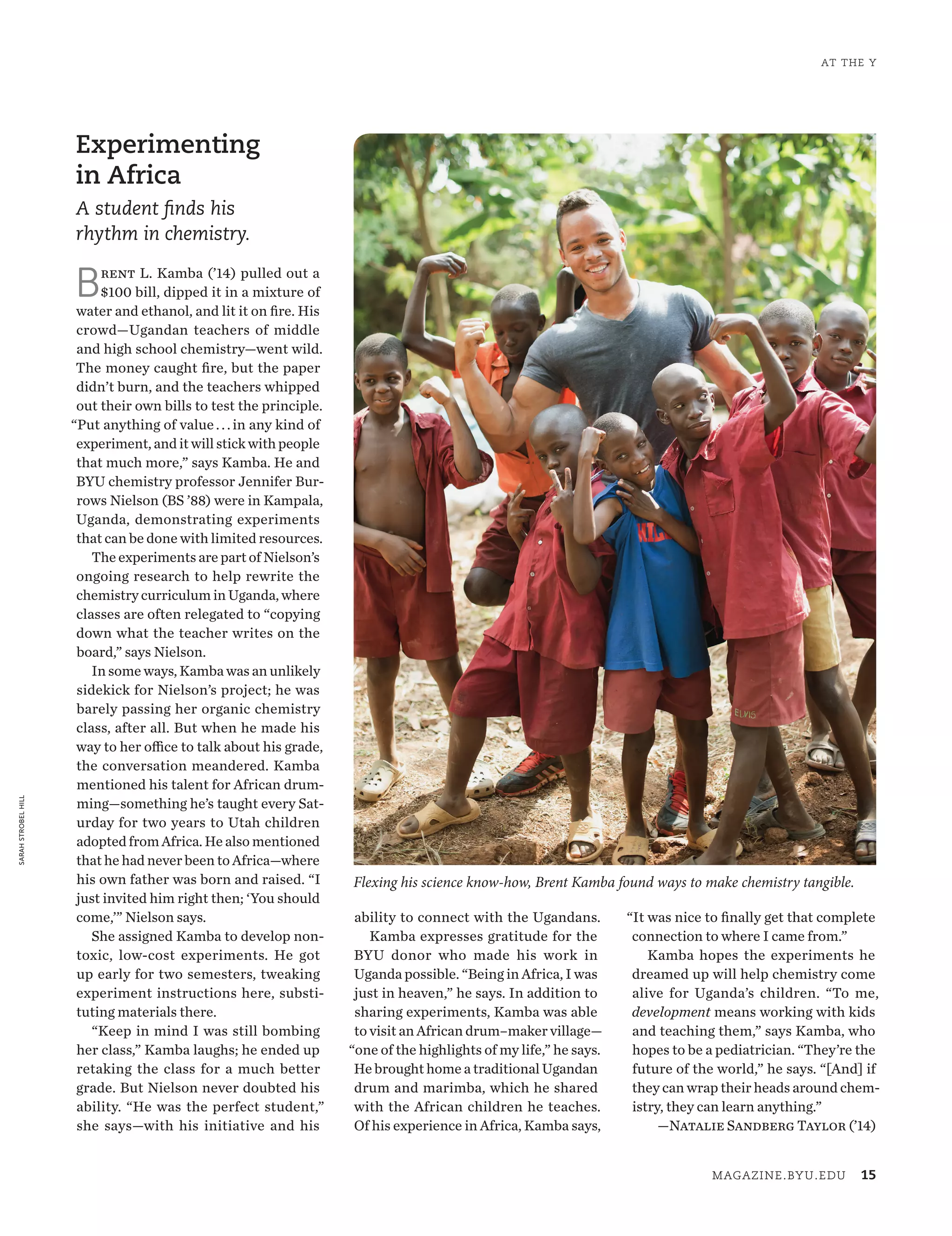 BYUM_Spring_2014 16 Brent Kamba | PDF