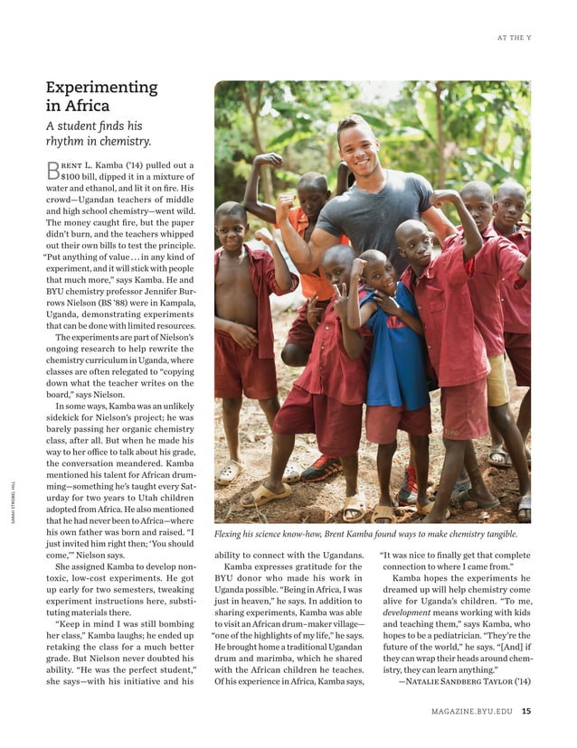 BYUM_Spring_2014 16 Brent Kamba | PDF