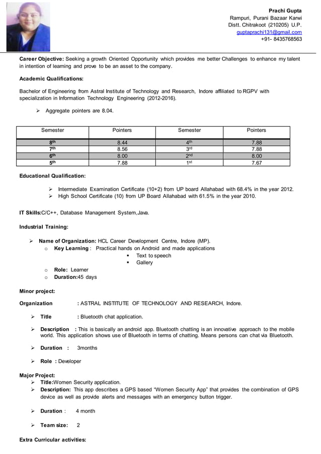prachi updated resume | PDF