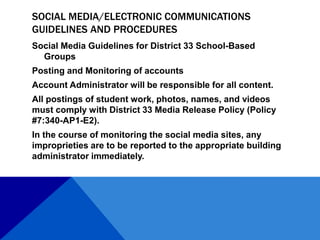 D33 Social Media Guidelines | PPSX