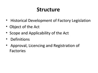 Factories Act 1948 | PPT