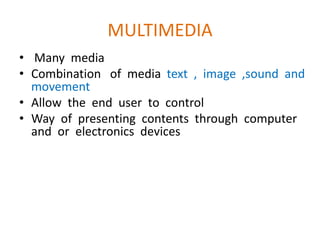 MULTIMEDIA | PPTX