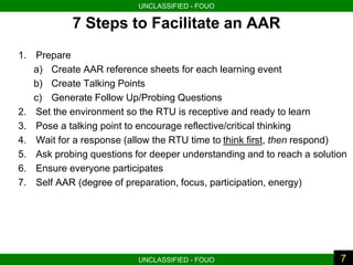 The Facilitated AAR Final Version | PPT