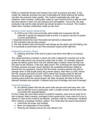 OPER Report - Zhou Bicycle Company | DOCX