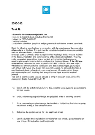 305 task B electronic | DOCX