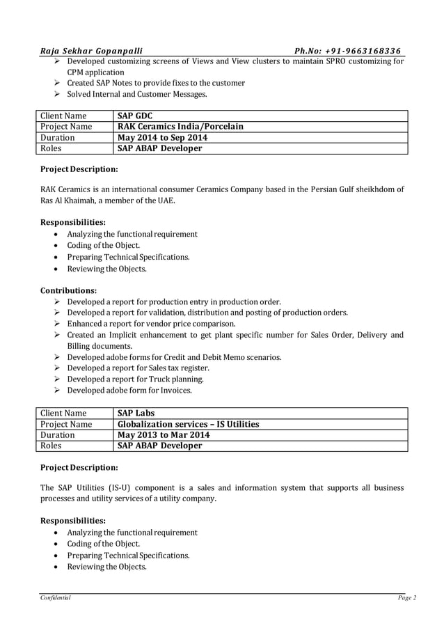 Rajasekhar_resume | PDF