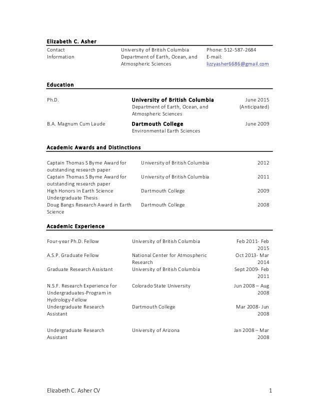 Elizabeth_Asher_CV_March2015