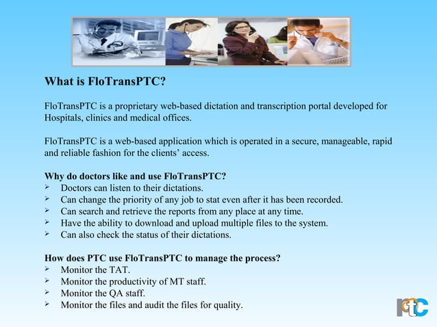 PTC Presentation September 2015 | PPT
