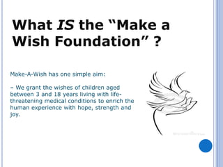 Make a Wish | PPTX | Adoption and Fostering | Parenting