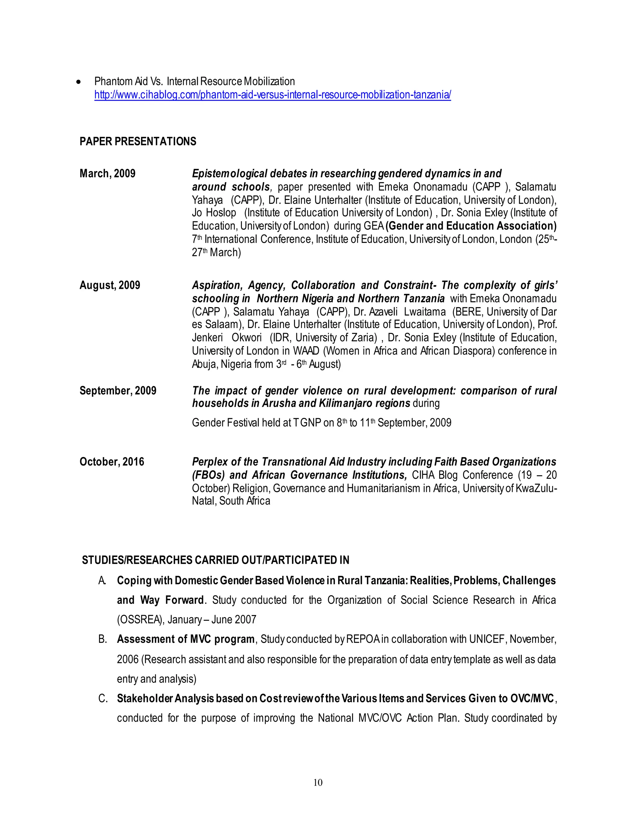 Updated Israel Laizer CV | DOCX